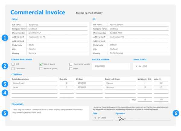 What is a Commercial Invoice? Everything you should know - Hong Ocean